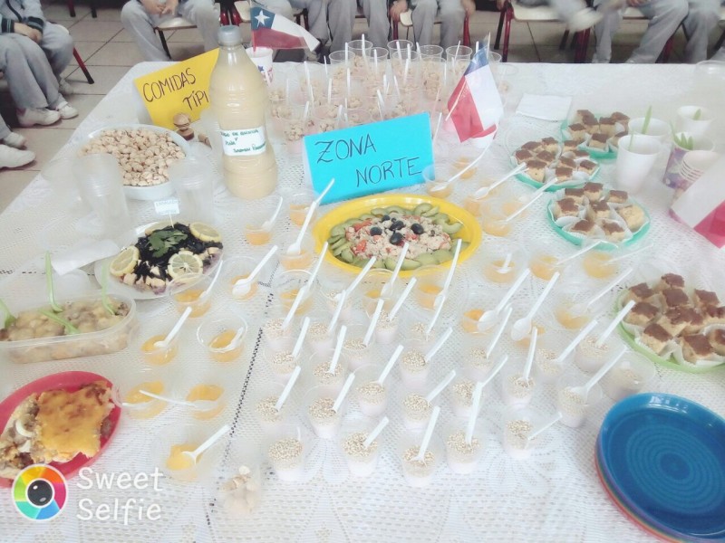 muestra y degustación de comidas típicas de Chile | Colegio Colonos de ...